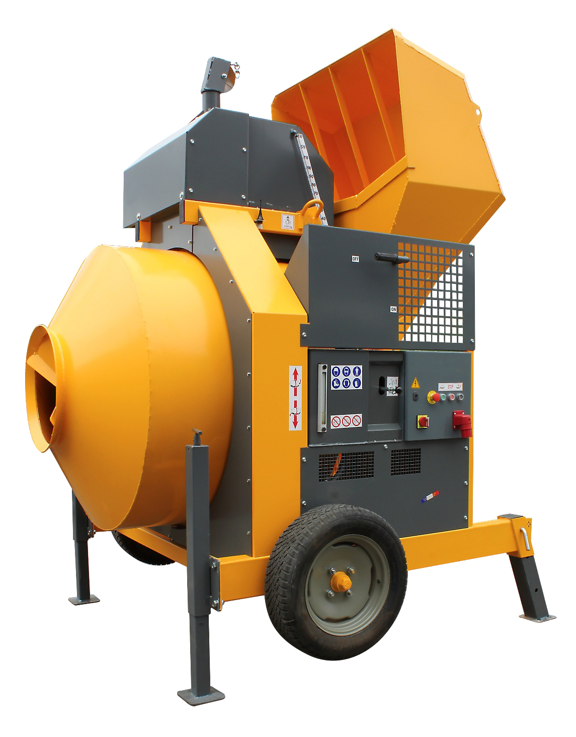 Altrad Belle RB800B Skip Feed Concrete Mixer - Three Phase Electric