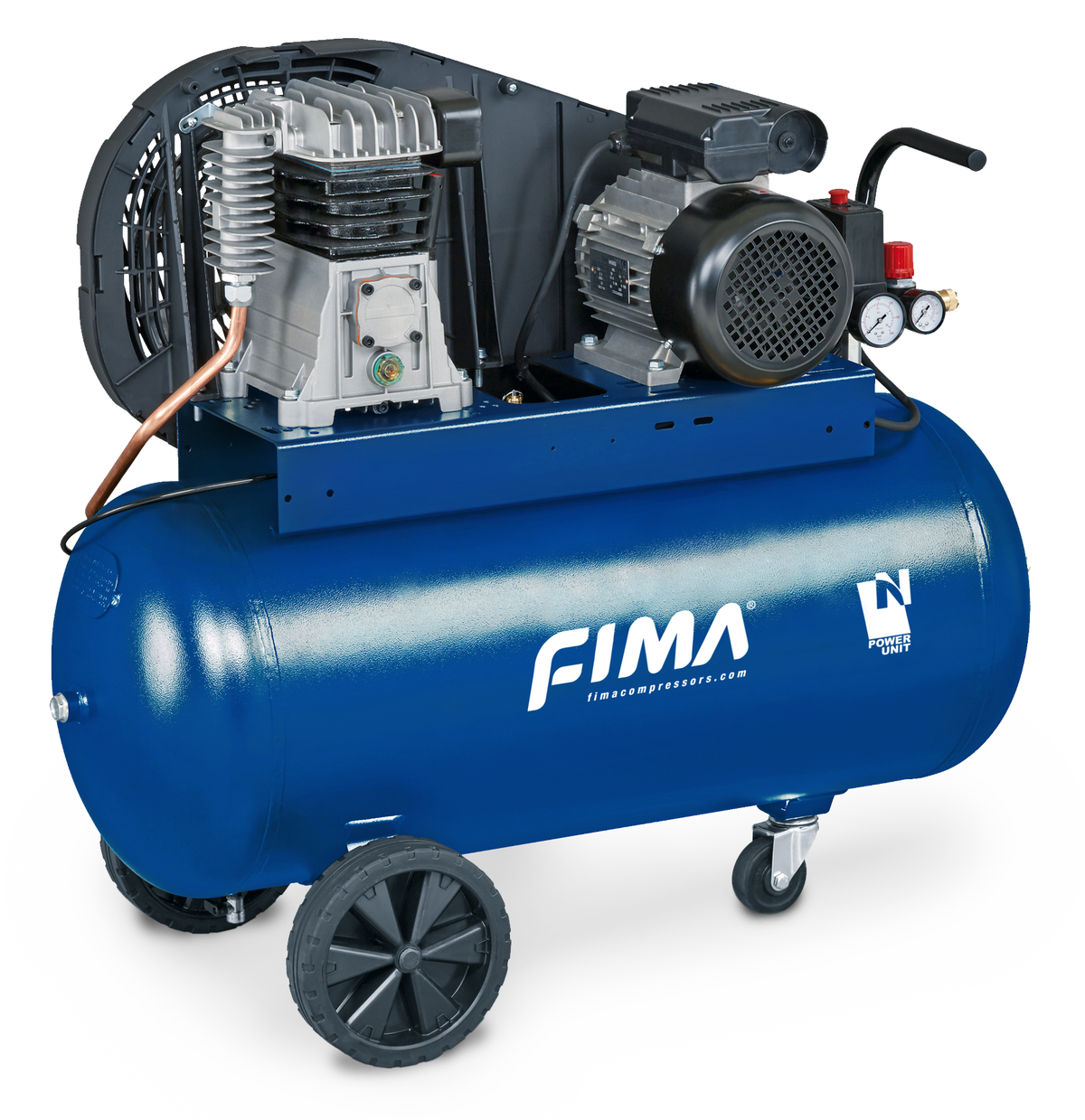 Fima 17cfm Jumbo 3HP 50L Air Compressor — Riequip NZ
