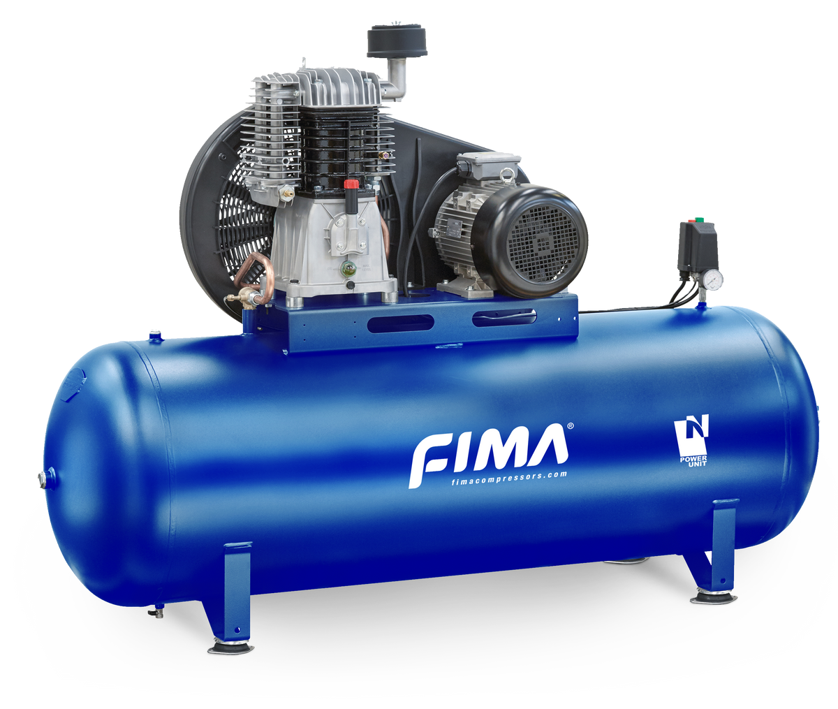 Fima 37cfm Jumbo 7.5HP 270L Air Compressor 3PH | Riequip NZ