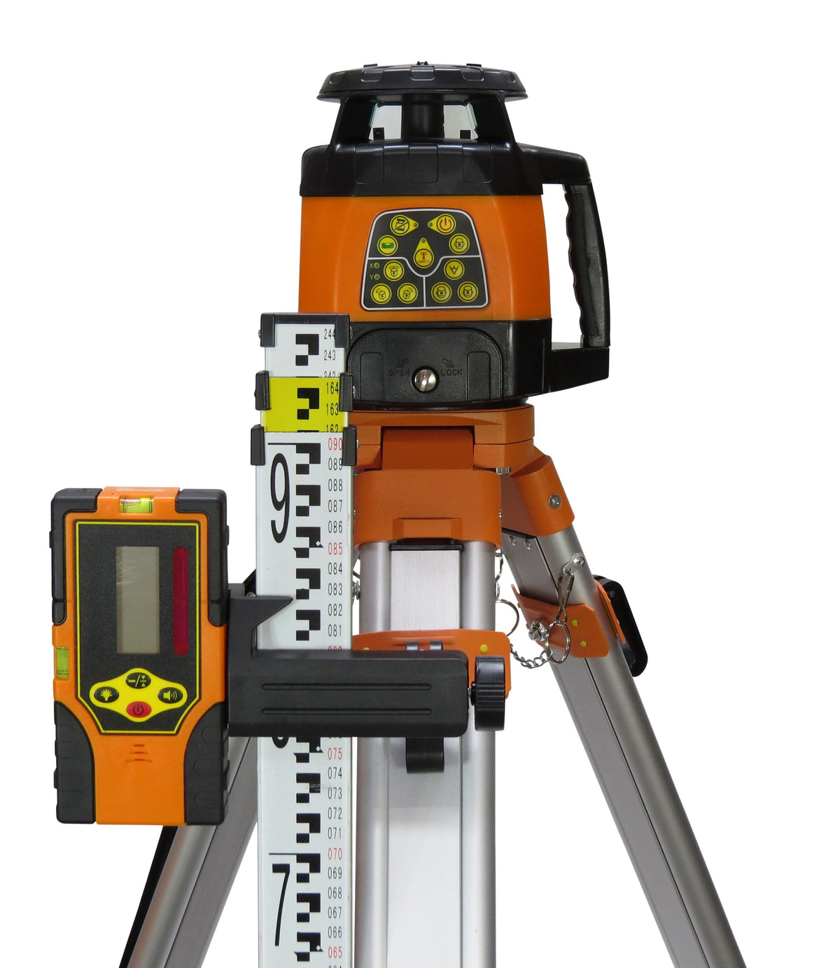 GeoTuff GT522 Rotating Laser Level Incl Staff & Tripod — Riequip NZ