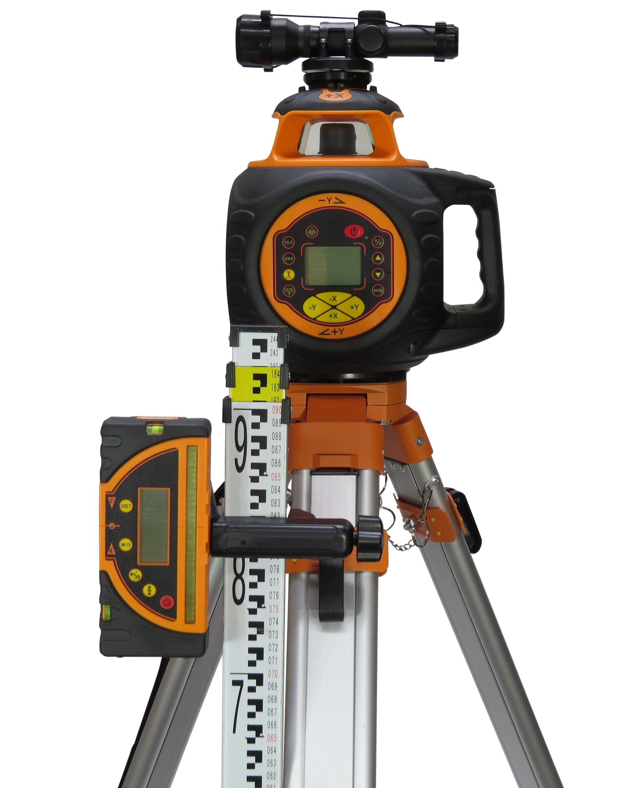 GeoTuff GT532 Rotating Laser Level Incl Staff & Tripod