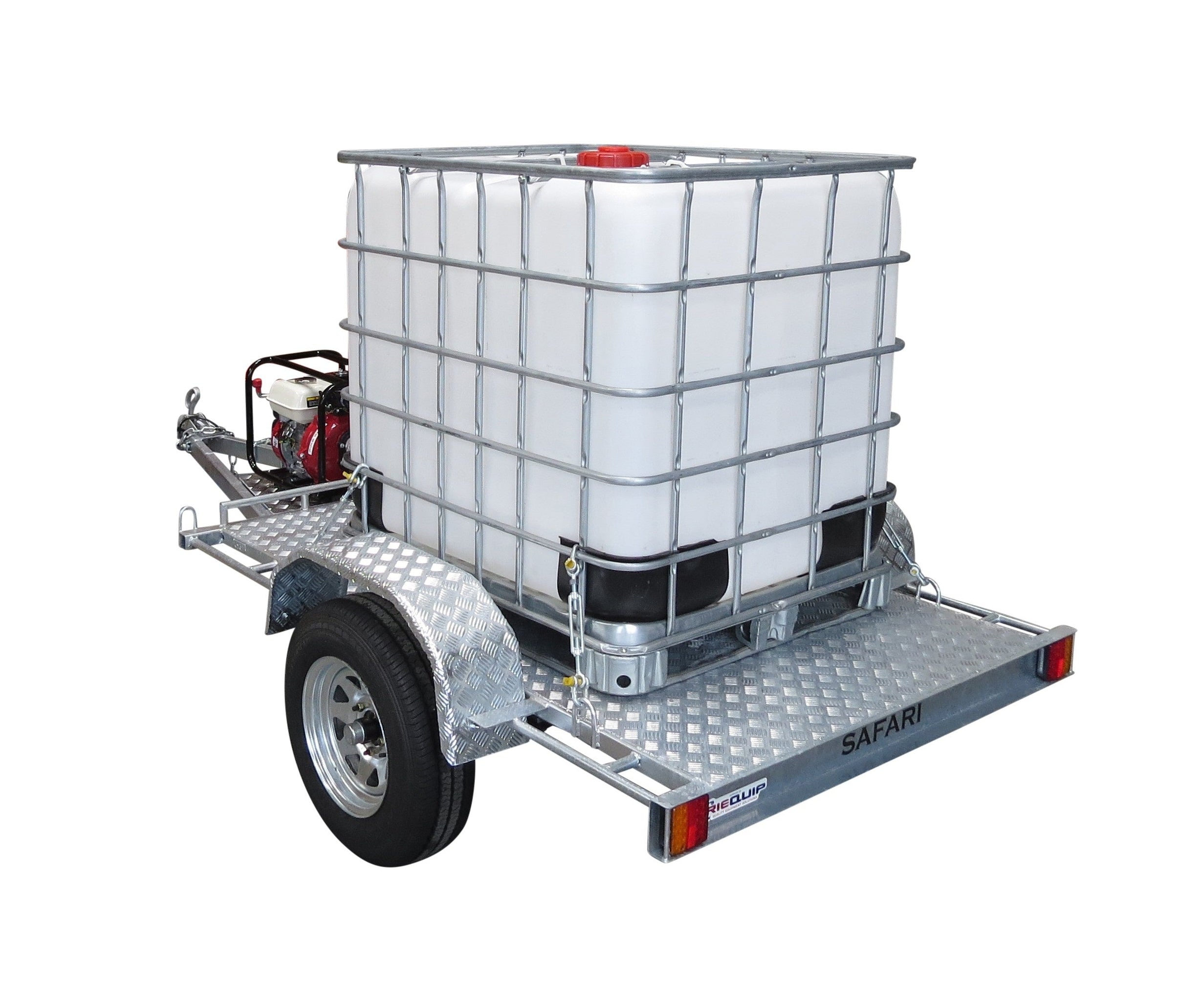 Fire Fighting Trailer 1000L Honda Fireboss Pump | Riequip NZ