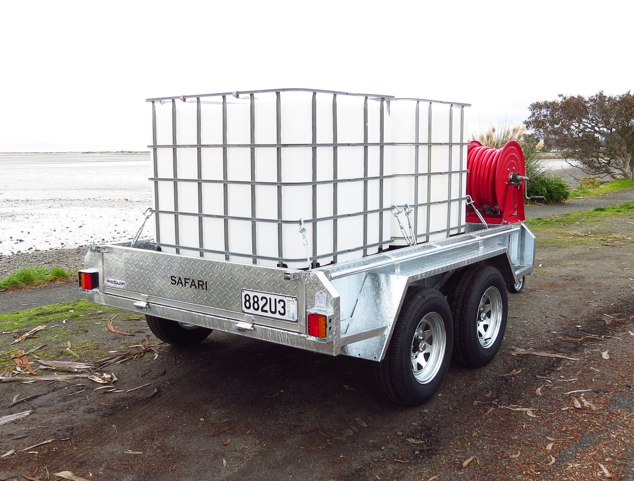 Safari Fireking 2000L Fire Fighter Trailer | Riequip NZ