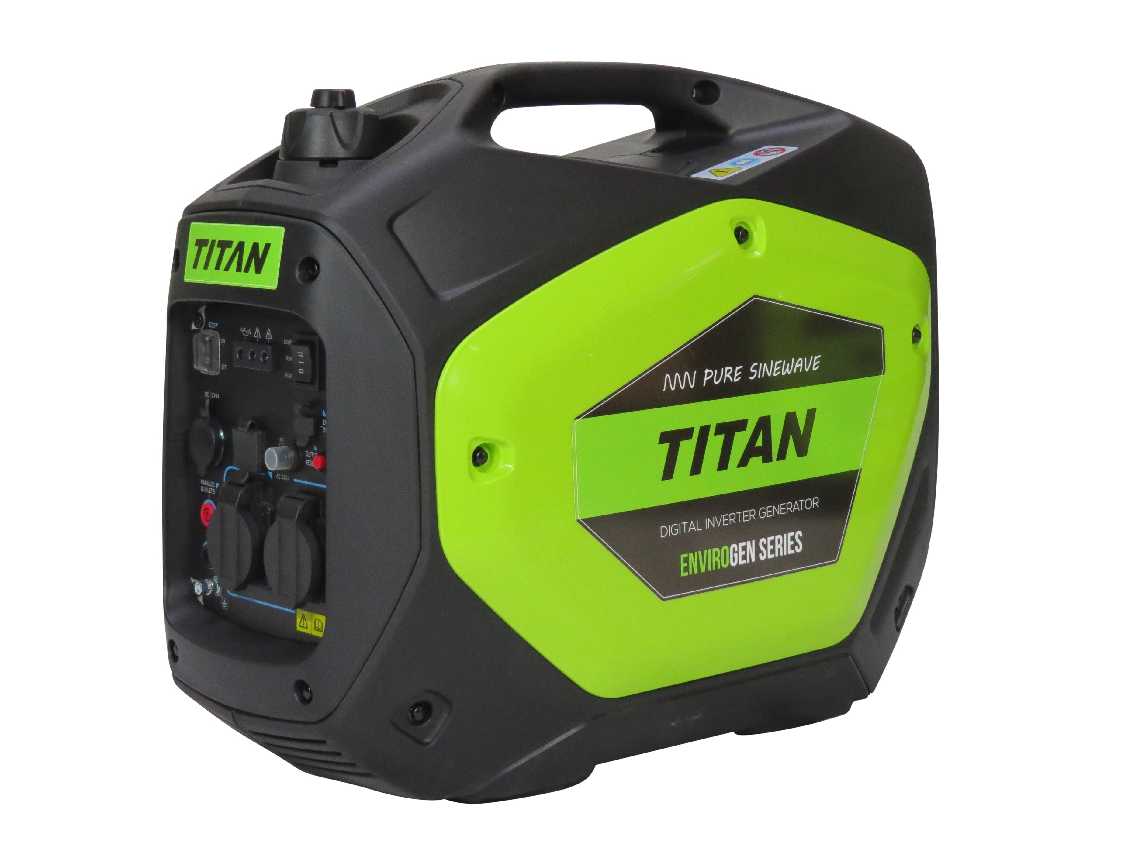 Titan Envirogen 2600IE Inverter Generator Electric Start